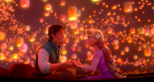 Classic Romantic Moment: Tangled - Rapunzel and Eugene