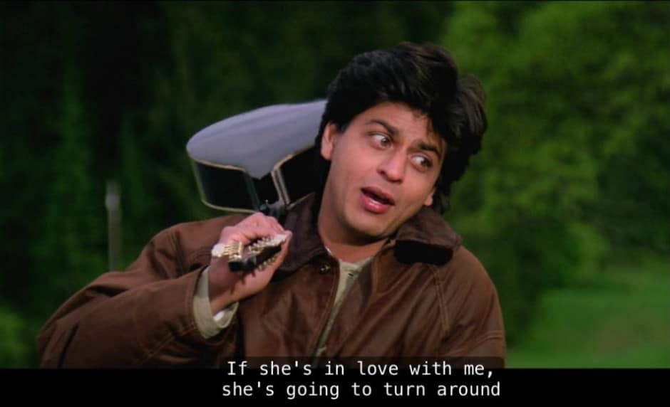Classic Romantic Moment Series: Raj & Simran in Dilwale Dulhania Le Jayenge