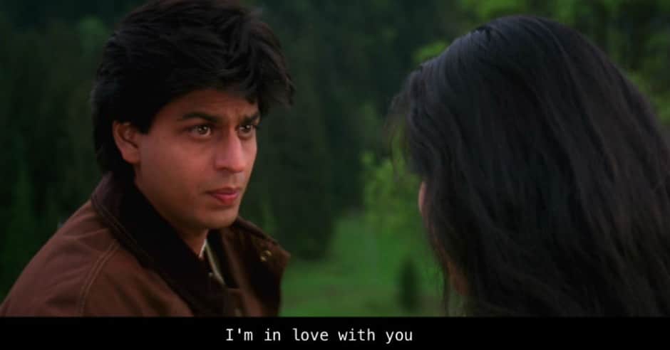 Classic Romantic Moment Series: Raj & Simran in Dilwale Dulhania Le Jayenge