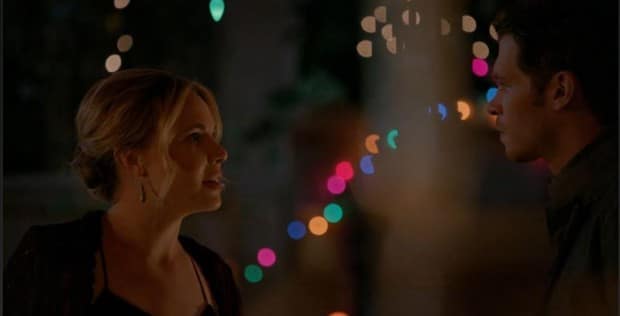 Romantic Moment of the Week - Klaus and Cami’s First Kiss