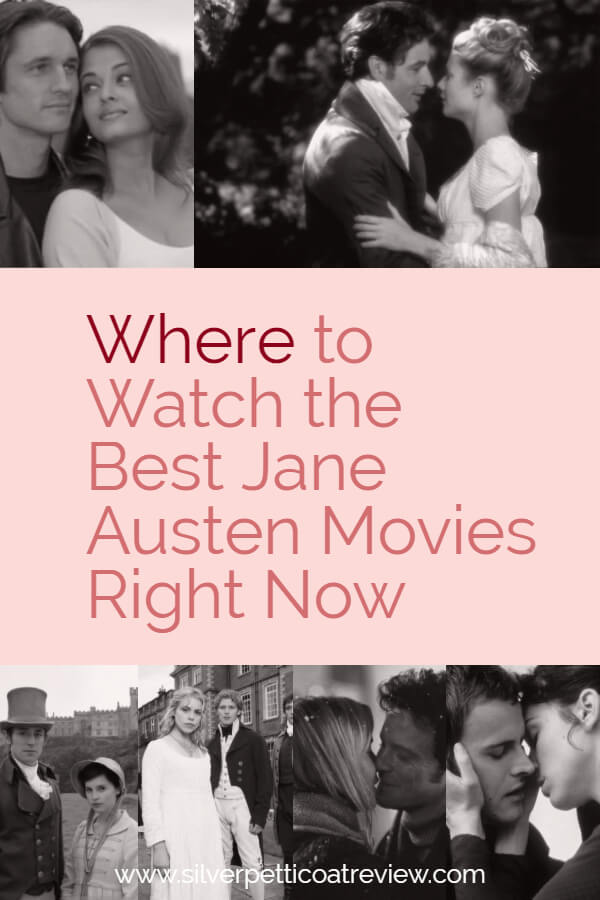 All the Best Jane Austen Movies And Where to Watch Them