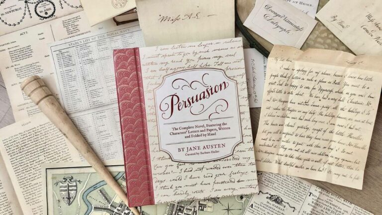 See the Beautiful New Edition of Jane Austen’s Persuasion from Barbara ...